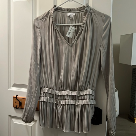 Current Air | Tops | New W Tags Current Air Xs Peplum Blouse In Light ...